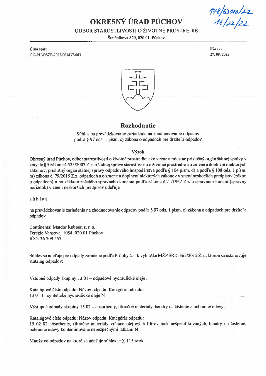 Výrobný závod Púchov